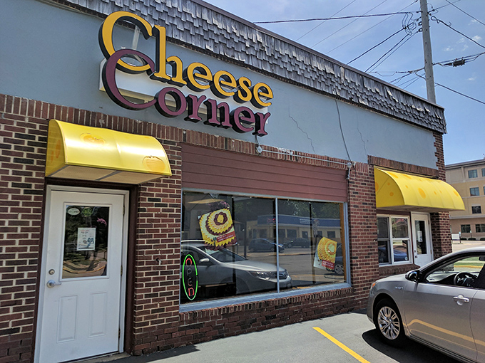 The Cheese Corner doesn't mince words about its mission&mdash;this is Wisconsin, after all, where cheese is less a food and more a lifestyle.