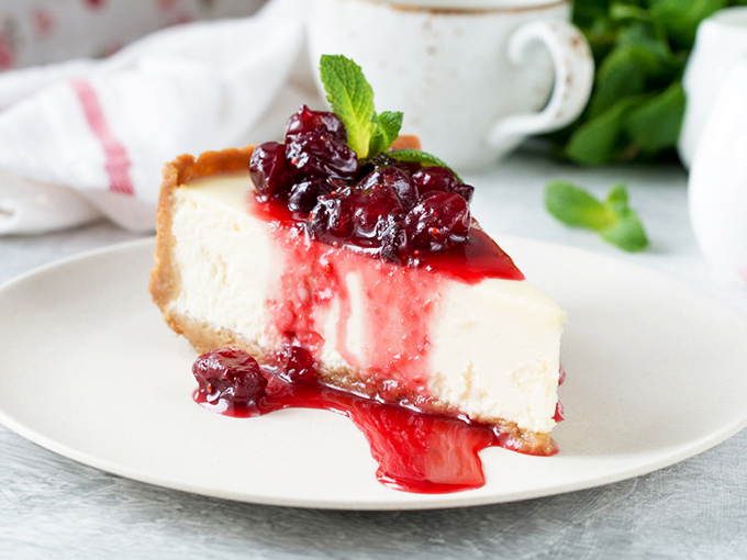 Cheesecake so rich it should require a financial advisor before ordering, but worth every indulgent bite.