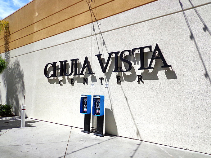 The Chula Vista Center serves as a community hub where shopping meets socializing, all under the reliable Southern California sky.