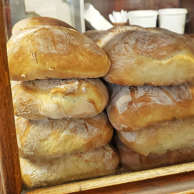 Bread isn't just a vehicle for sandwich fillings here&mdash;it's the star of the show, with a golden crust that crackles like nature's potato chip.