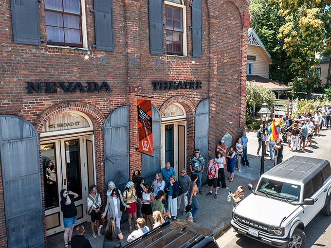 The Nevada Theatre draws crowds just as it has since Mark Twain's day. Culture thrives in small towns when communities cherish their historic venues.