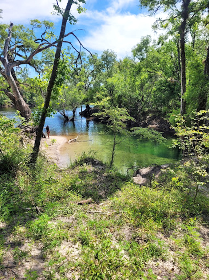 A natural lazy river that puts every man-made version to shame.