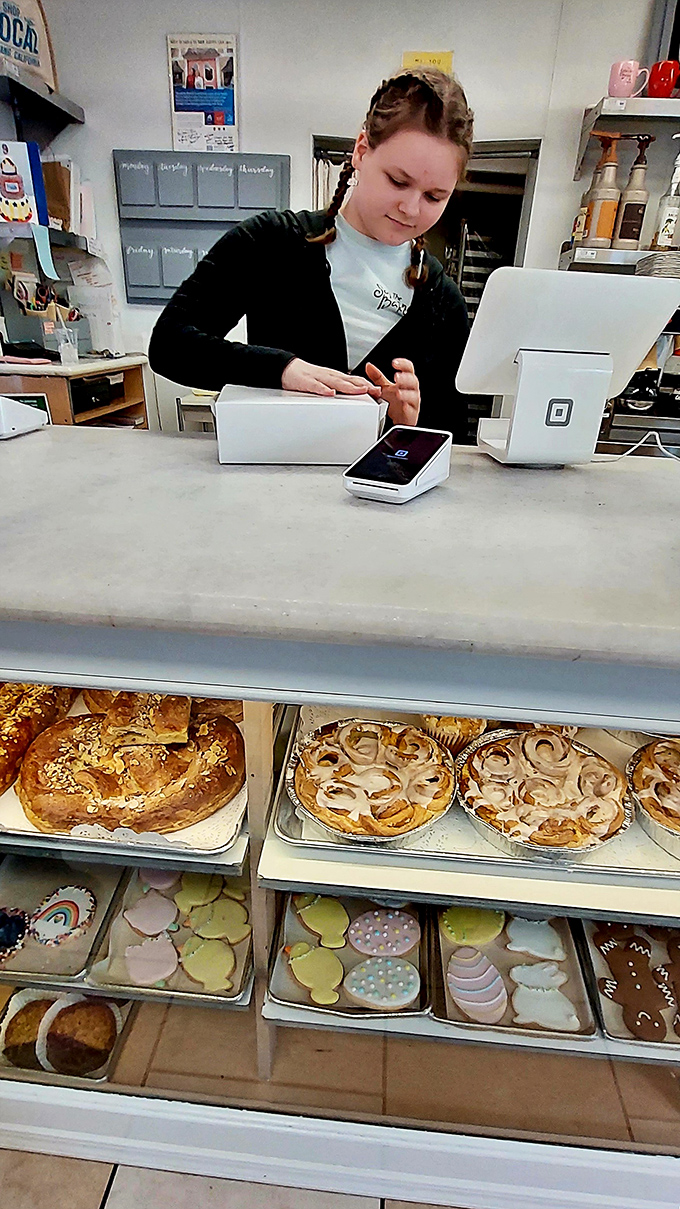 The counter display case: where difficult decisions are made and sweet dreams come true.