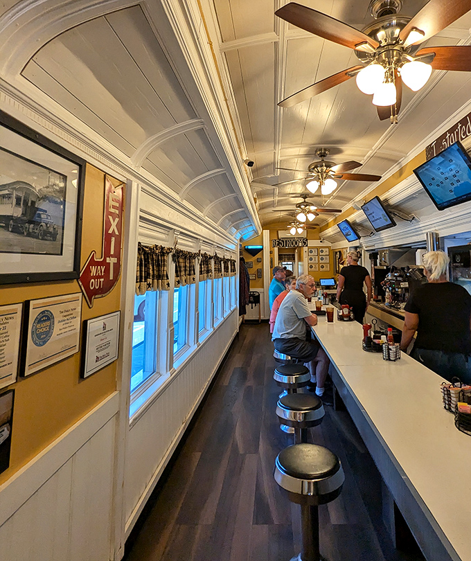 The counter seating &ndash; where solo diners become temporary family and the short-order ballet unfolds before your appreciative eyes.