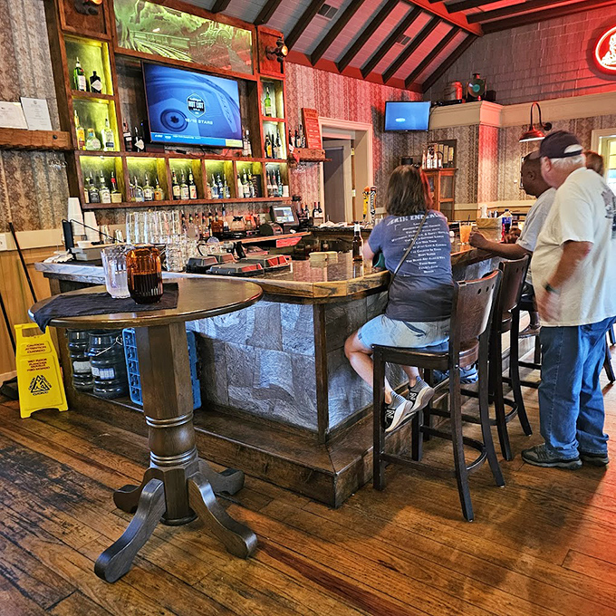 The bar beckons with the promise of perfectly mixed classics and local spirits &ndash; liquid hospitality at its finest.