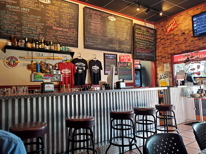 Behind this counter, culinary magic happens with the efficiency of a well-orchestrated symphony performance daily.