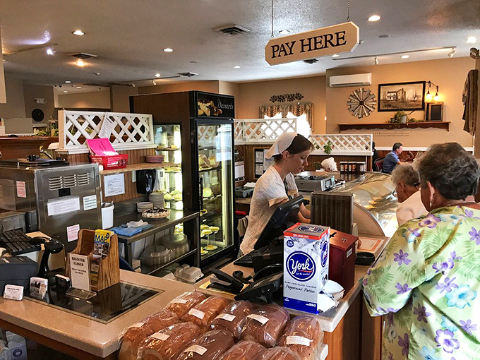 At the counter, freshly baked goods tempt you to take a little piece of Dienner's home&mdash;resistance is futile.
