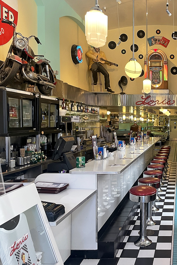 The counter where culinary dreams come true and conversations flow as freely as the coffee.