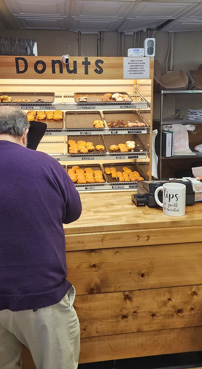 The donut display that launched a thousand diets&mdash;and broke them just as quickly. Resistance is futile!