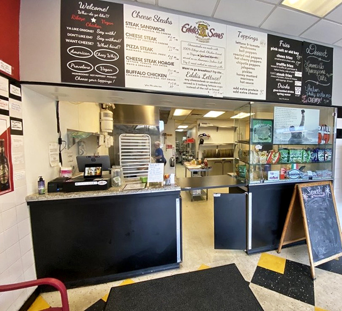 The ordering counter &ndash; that magical threshold where dreams become reality and hunger pangs begin their countdown to satisfaction.