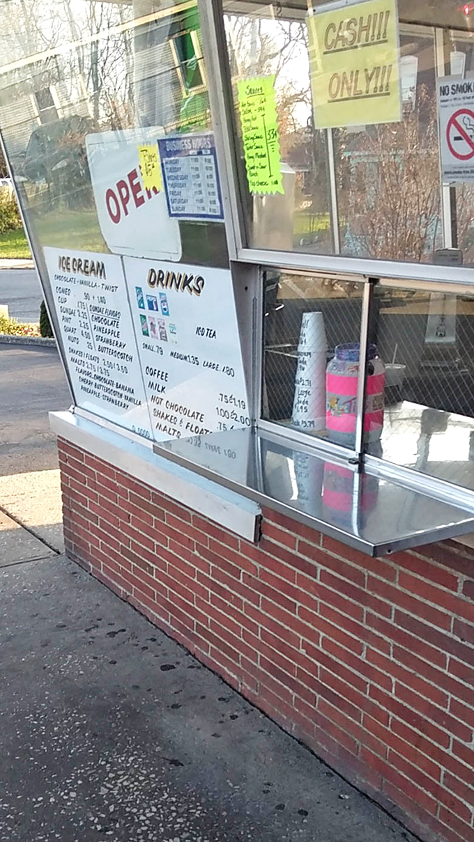 The simple counter setup focuses entirely on what matters most: delivering exceptional food without unnecessary frills.