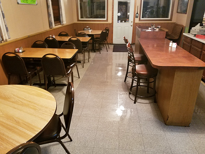 The counter seating&mdash;where solo diners become part of the restaurant's daily story and nobody ever feels alone with their coffee.
