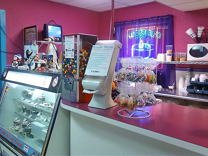 Behind this counter, magic happens daily as ordinary ingredients transform into extraordinary memories, one scoop at a time.