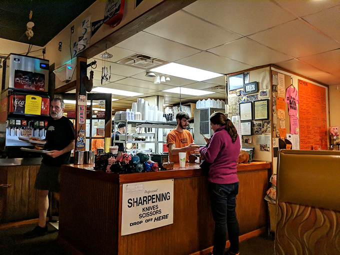 Staff move efficiently behind the counter, slicing meats to order with practiced precision that comes from doing something right, day after day.