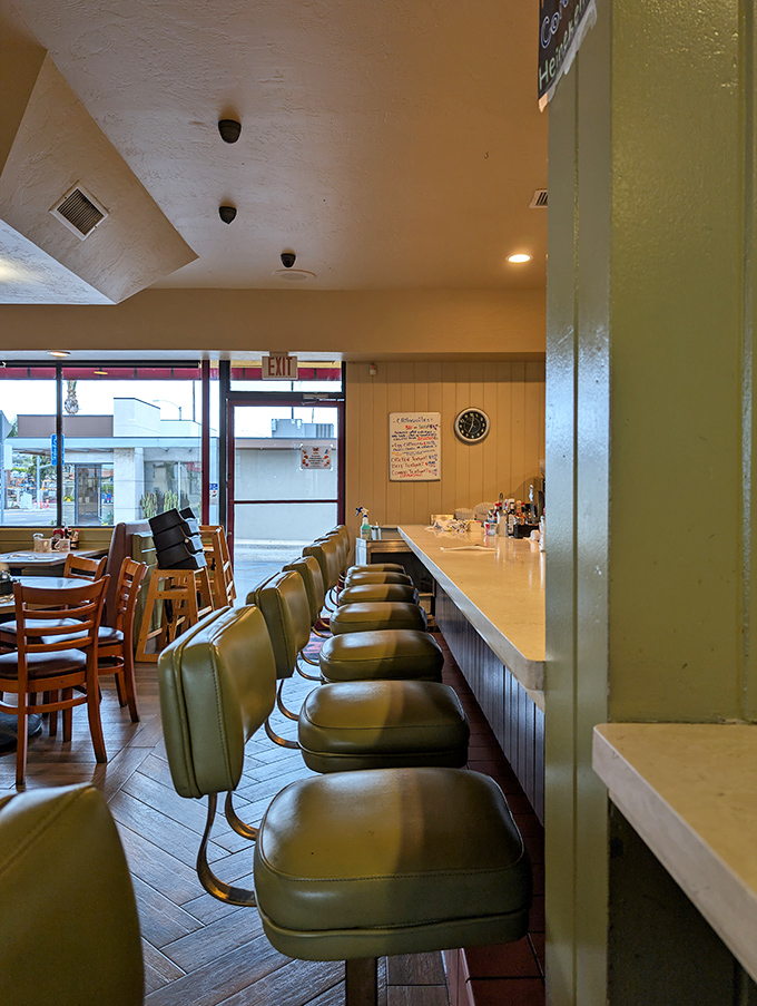 The counter&mdash;where solo diners find community and everyone gets a front-row seat to the kitchen symphony.