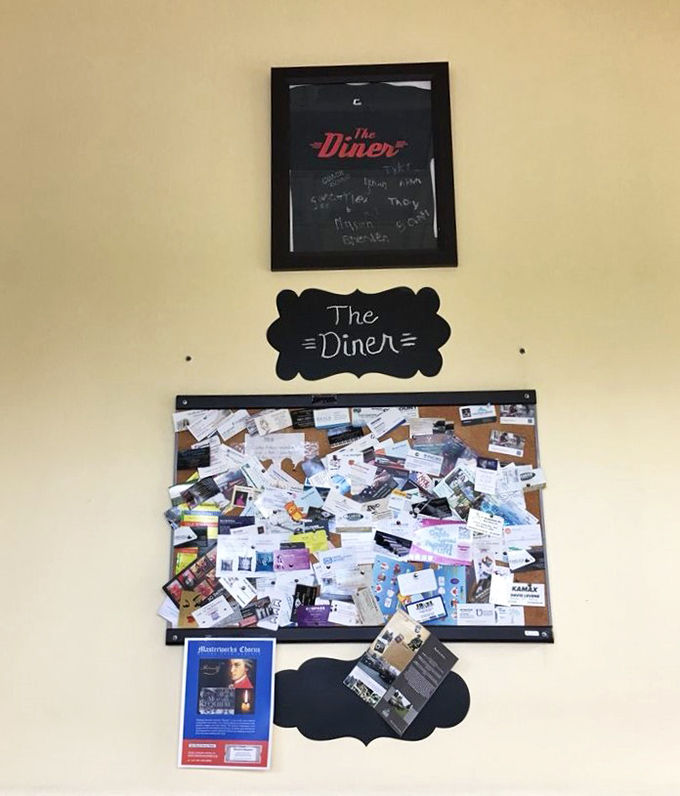 Simple decor that lets the food be the star - no distractions from the main breakfast attraction.