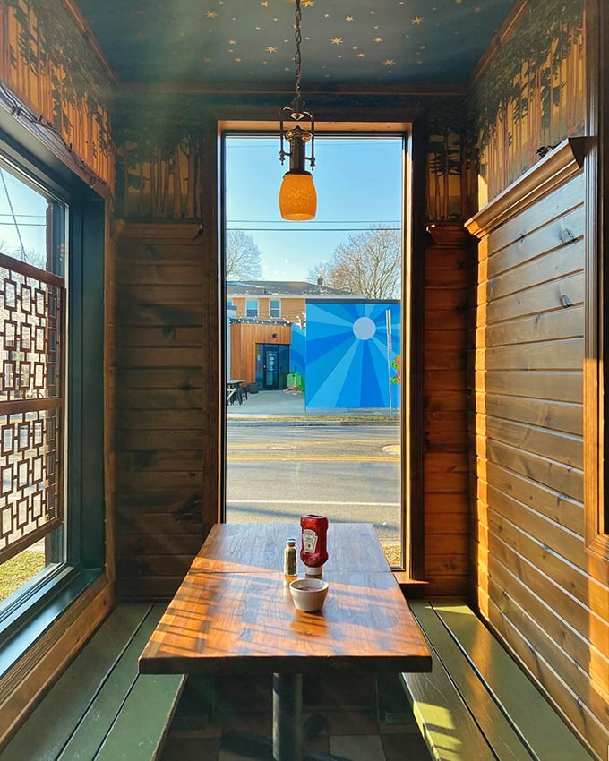 This sun-drenched nook might be the best seat in the house &ndash; the perfect spot to nurse a coffee and contemplate the meaning of perfect simplicity.