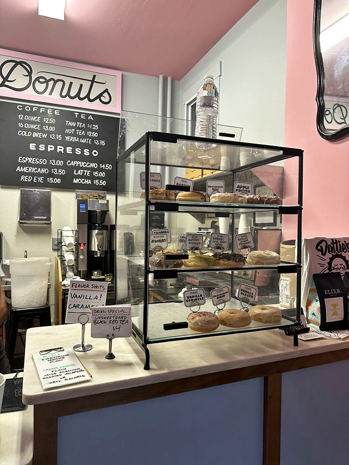 Behind glass, these pastry celebrities pose for their adoring fans, each one vying to be your morning's main character.