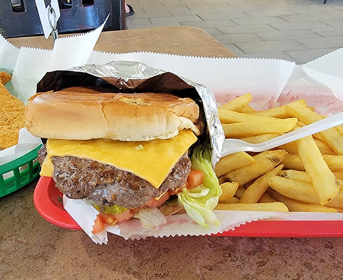 Sometimes you just need a proper burger&mdash;hand-formed patty, melty cheese, fresh toppings, and fries that didn't come from a freezer.