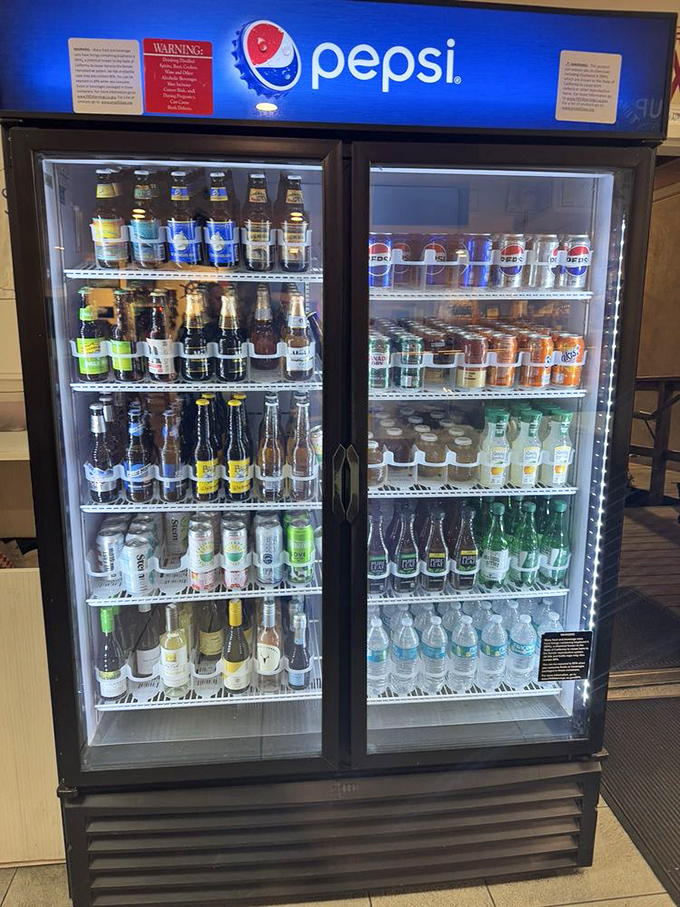 No fancy mixologists needed here &ndash; just honest beverages to wash down honest seafood. Sometimes the best pairing is the simplest one.