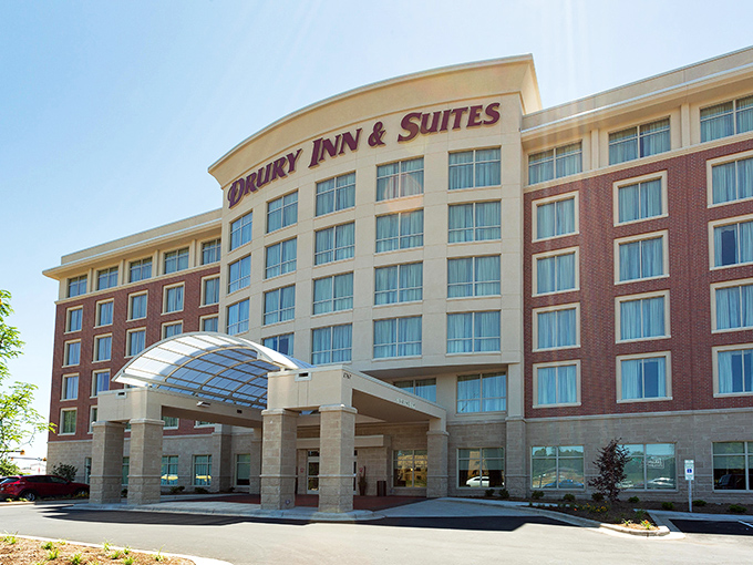 The Drury Inn brings modern comfort to Burlington's landscape, proving you don't need to sacrifice amenities for small-town charm.