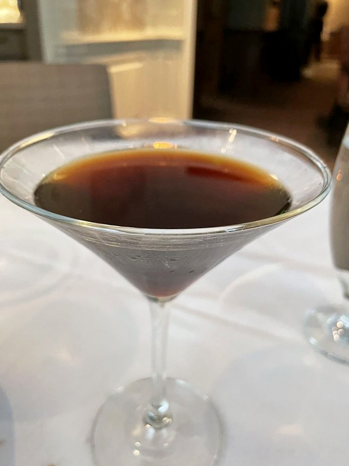An espresso martini so perfectly balanced it could perform in Cirque du Soleil&mdash;dark, mysterious, and guaranteed to keep the conversation flowing.