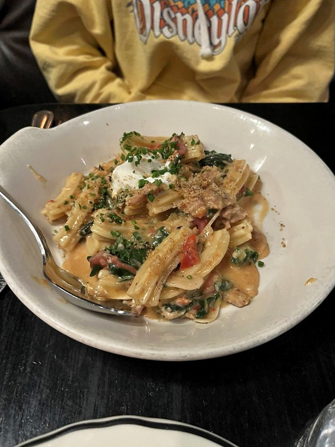 Pasta that doesn't just sit on the plate&mdash;it performs, bringing together flavors that dance like they've been practicing for years.