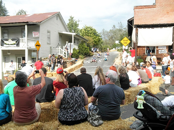 The Big Wheel Race: proof that adults never really grow up, they just get better insurance.
