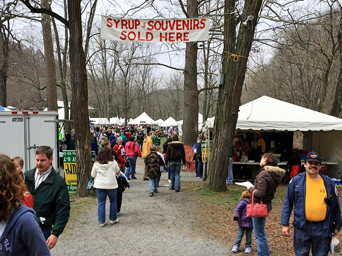 Festival season brings the community together under a canopy of trees, where maple syrup and local crafts become the currency of connection.
