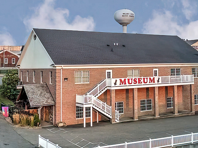 The brick museum building houses cultural treasures that explain why the food here tastes like it's from another century.