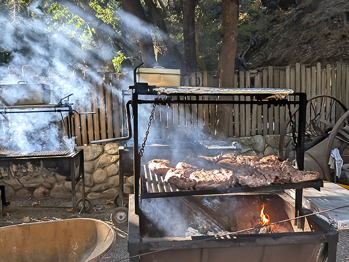 Smoke signals worth following&mdash;meat slowly surrendering to fire and time in a ritual as old as California itself.