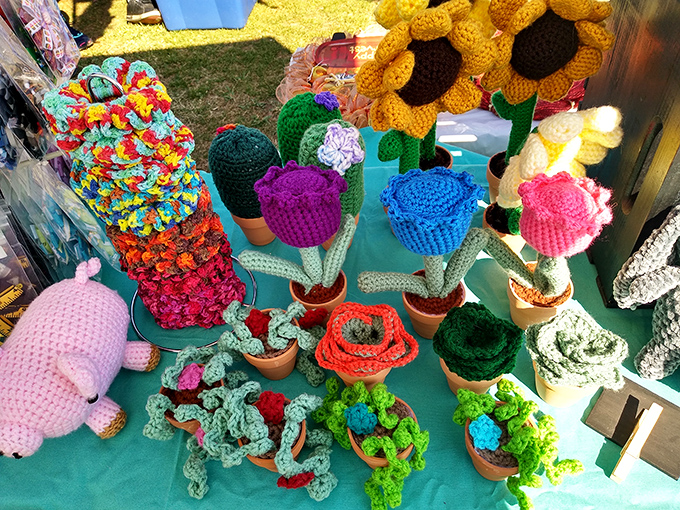 Handcrafted flowers that never wilt and never need watering – the perfect gift for anyone who's ever accidentally turned a houseplant into plant jerky.