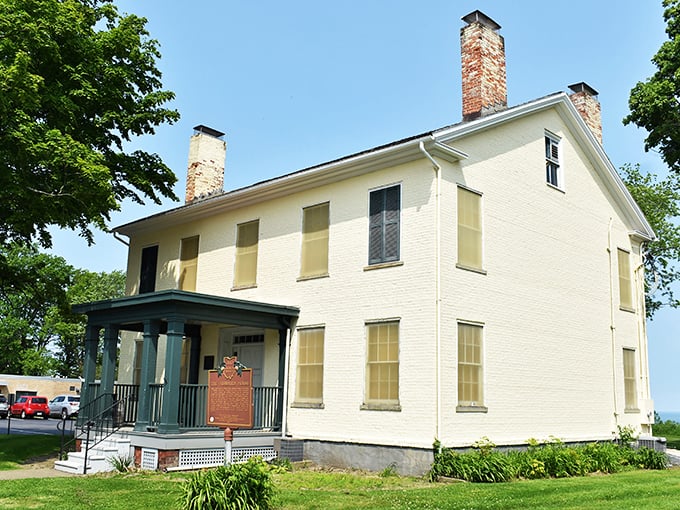 The stately Hubbard House stands as a proud sentinel of freedom, its Underground Railroad history as important as its architectural grace.