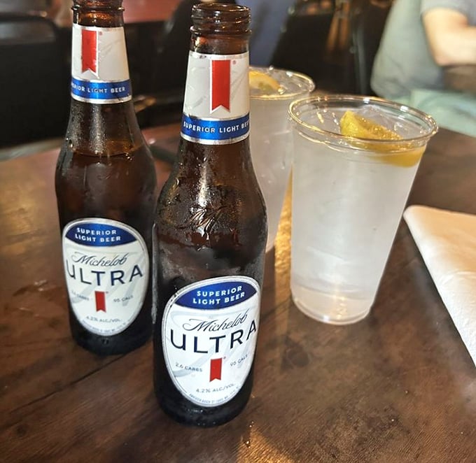 Cold beer awaits after a long day. These bottles aren't craft or artisanal&mdash;they're exactly what you want with a great steak.