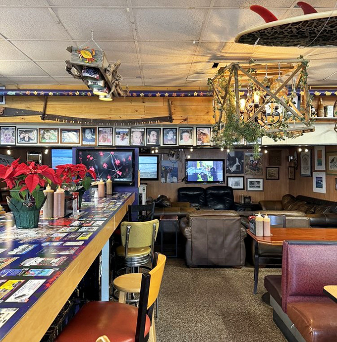 Every corner reveals another delightful surprise in this wonderfully eclectic collection of maritime memorabilia and treasures.