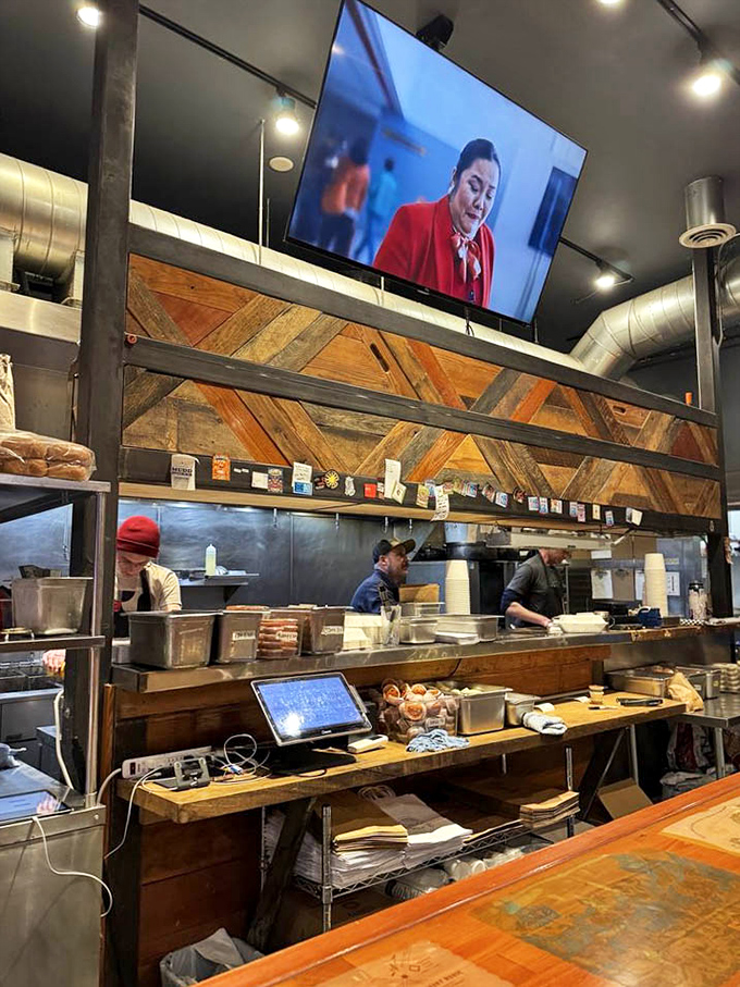 Where the magic happens. Like watching Olympic athletes, but instead of medals, they're competing for your eternal gratitude and return visits.