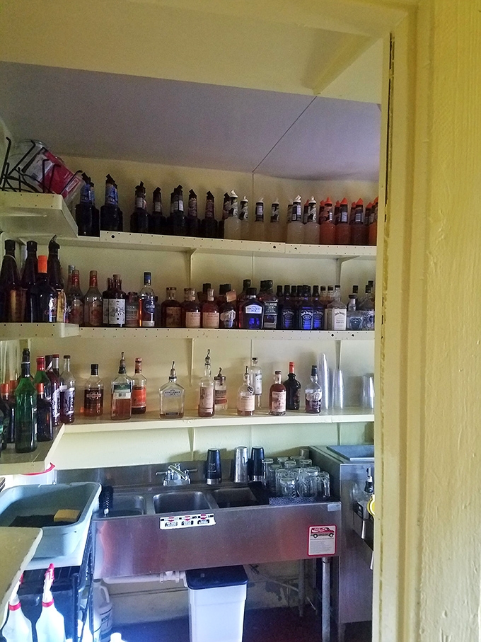 Behind every great BBQ joint is a bar setup that understands its supporting role—ready to provide the perfect liquid accompaniment to smoky perfection.