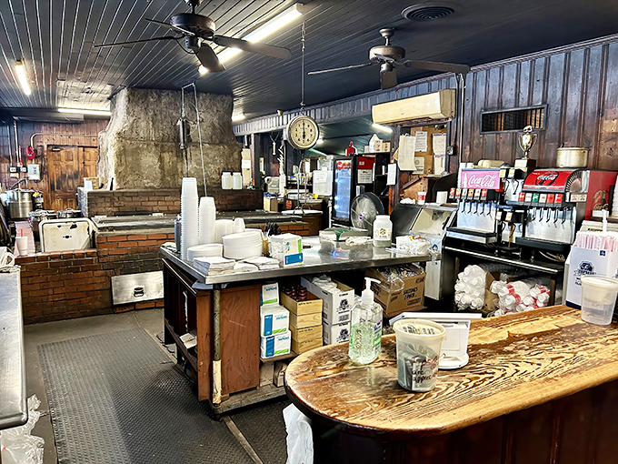 Behind the scenes where magic happens. No fancy equipment&mdash;just well-worn tools and decades of know-how.