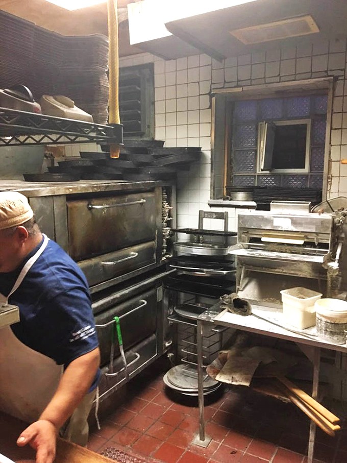 Behind the scenes magic where dough becomes destiny. This kitchen may be compact, but the flavors it produces are anything but small.