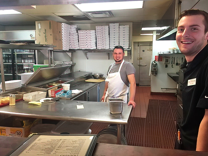 Where the magic happens&mdash;a glimpse into the engine room of flavor where staff members create edible memories with equal parts skill and genuine Ohio hospitality.