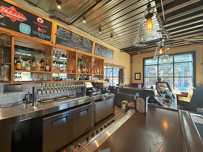 The open kitchen lets you watch culinary magic happen &ndash; better than cable television.