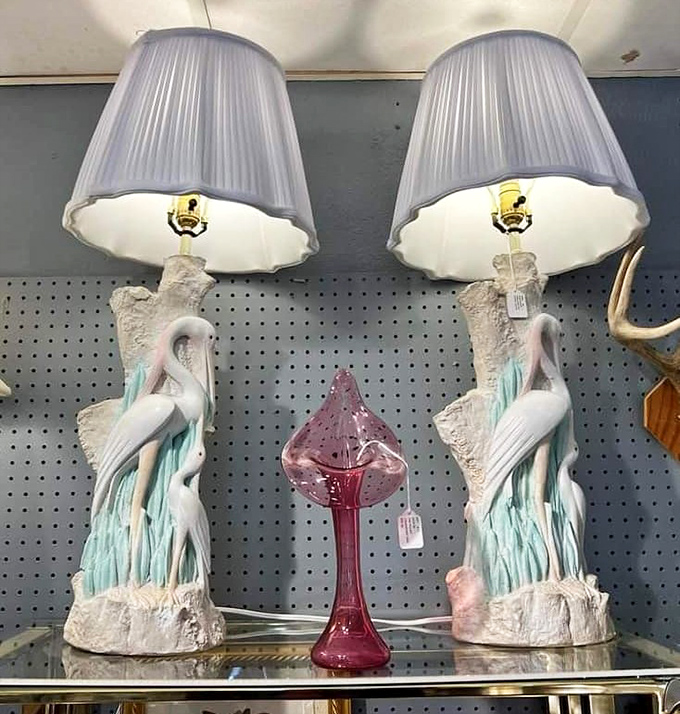 These aren't just lamps—they're conversation pieces. Vintage lighting that transforms any room from "nice" to "did you see that amazing place?"