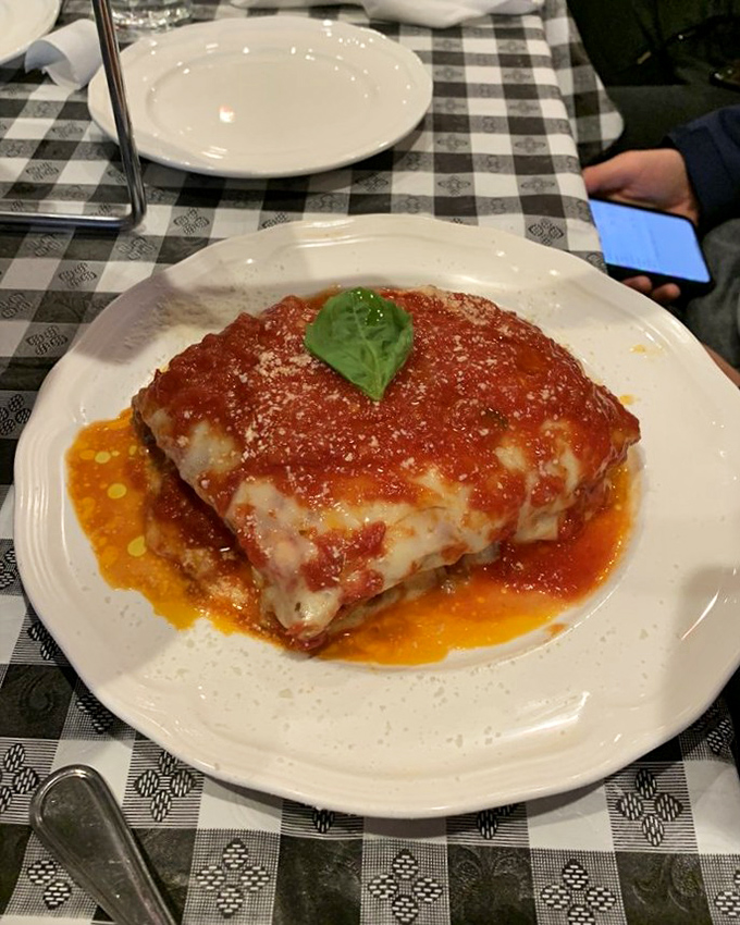 Layer by layer, this lasagna builds a case for why Sunday dinner should happen every day.