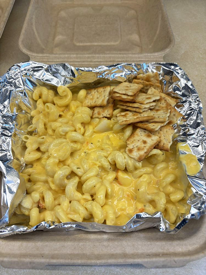 Mac and cheese that demands respect. This isn't your childhood version&mdash;it's the grown-up, indulgent comfort food your soul has been craving. 