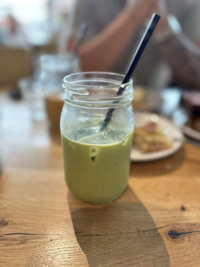 That vibrant green matcha in a mason jar isn't just a drink&mdash;it's a wellness moment disguised as an Instagram opportunity.