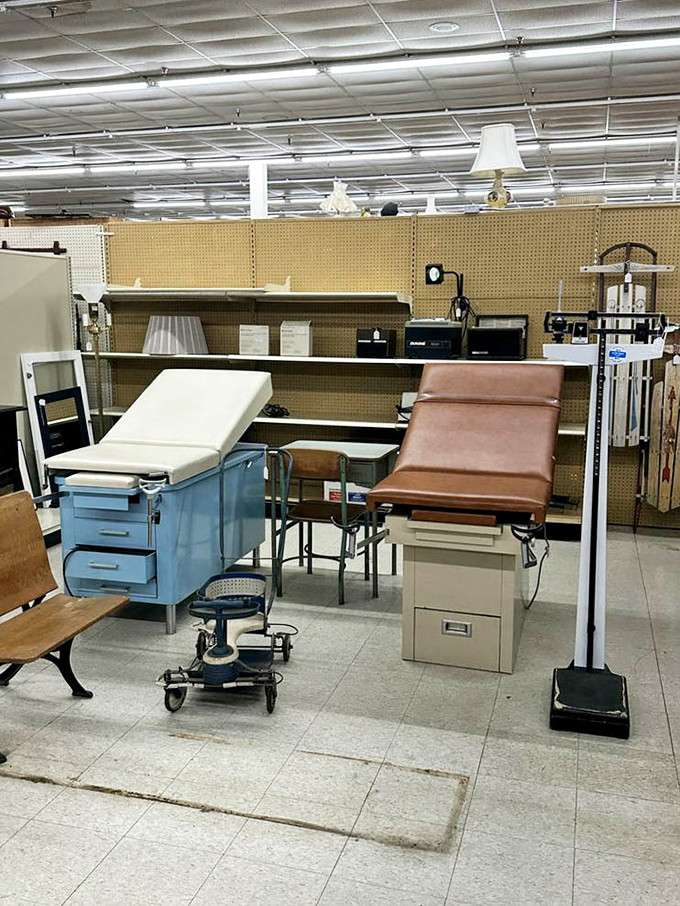 Vintage medical equipment that once seemed clinical now reads as sculptural art pieces with fascinating historical significance.