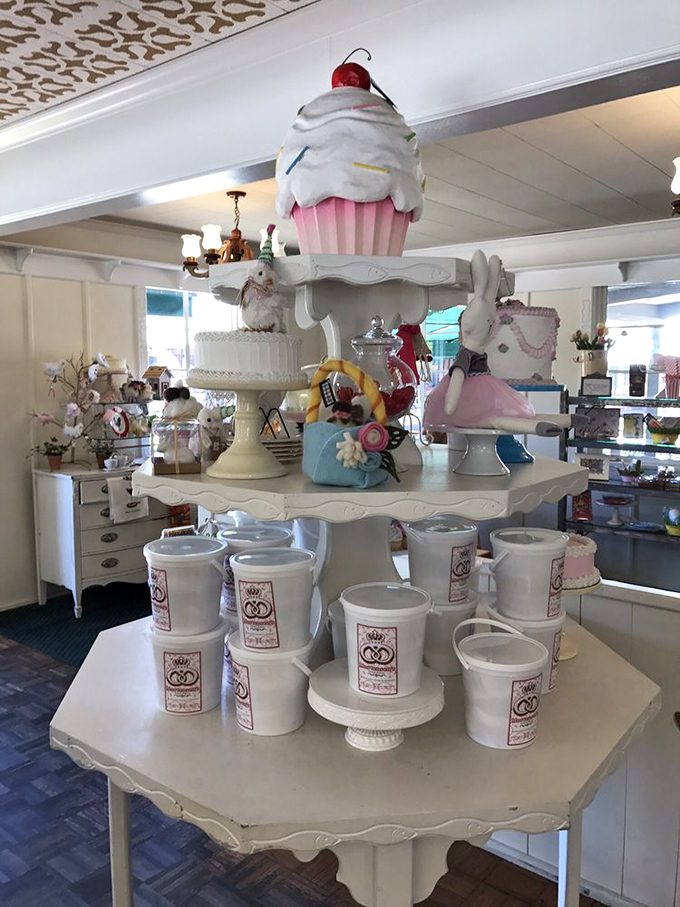 A whimsical display crowned by a giant cupcake sculpture&mdash;because Danes understand that life's too short not to celebrate the sweet things.
