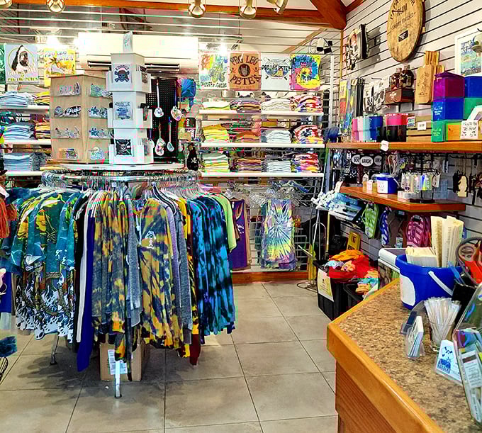 The gift shop&mdash;where "I just need a quick souvenir" turns into "I'm redecorating my entire house with beach themes."