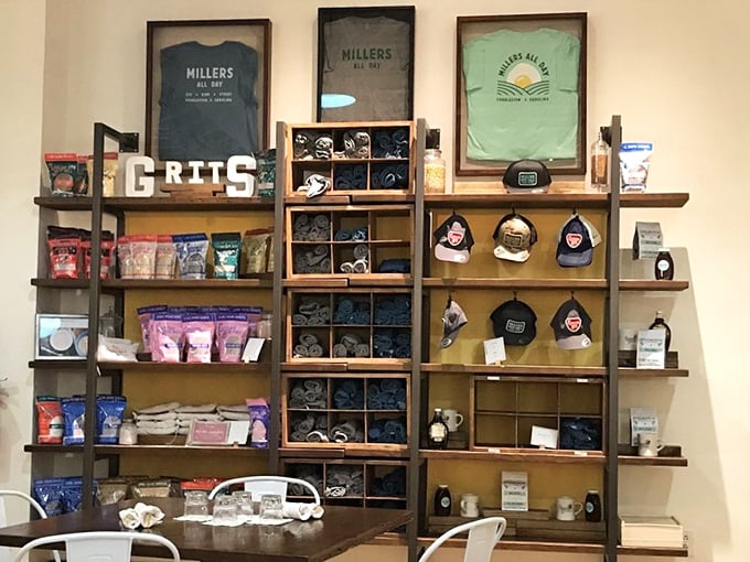 The retail section isn't an afterthought&mdash;it's a carefully curated collection of grits, merchandise, and Southern pantry essentials worth clearing space in your suitcase for.