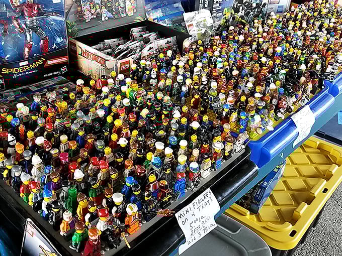 A plastic army of possibilities! These miniature figures represent countless hours of imagination&mdash;and the start of many collections.